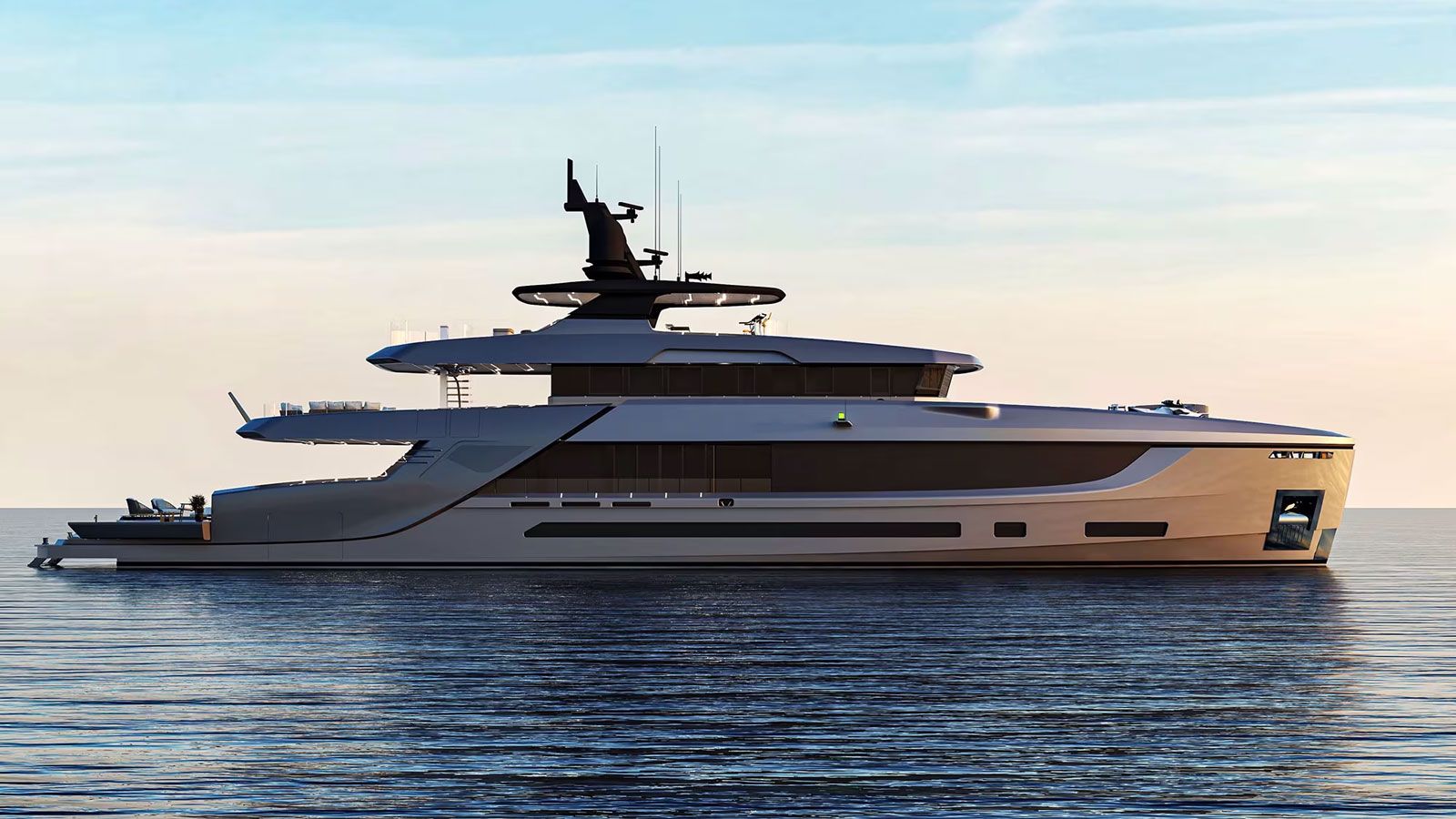 46m NOA new build designed by Hot Lab listed for sale